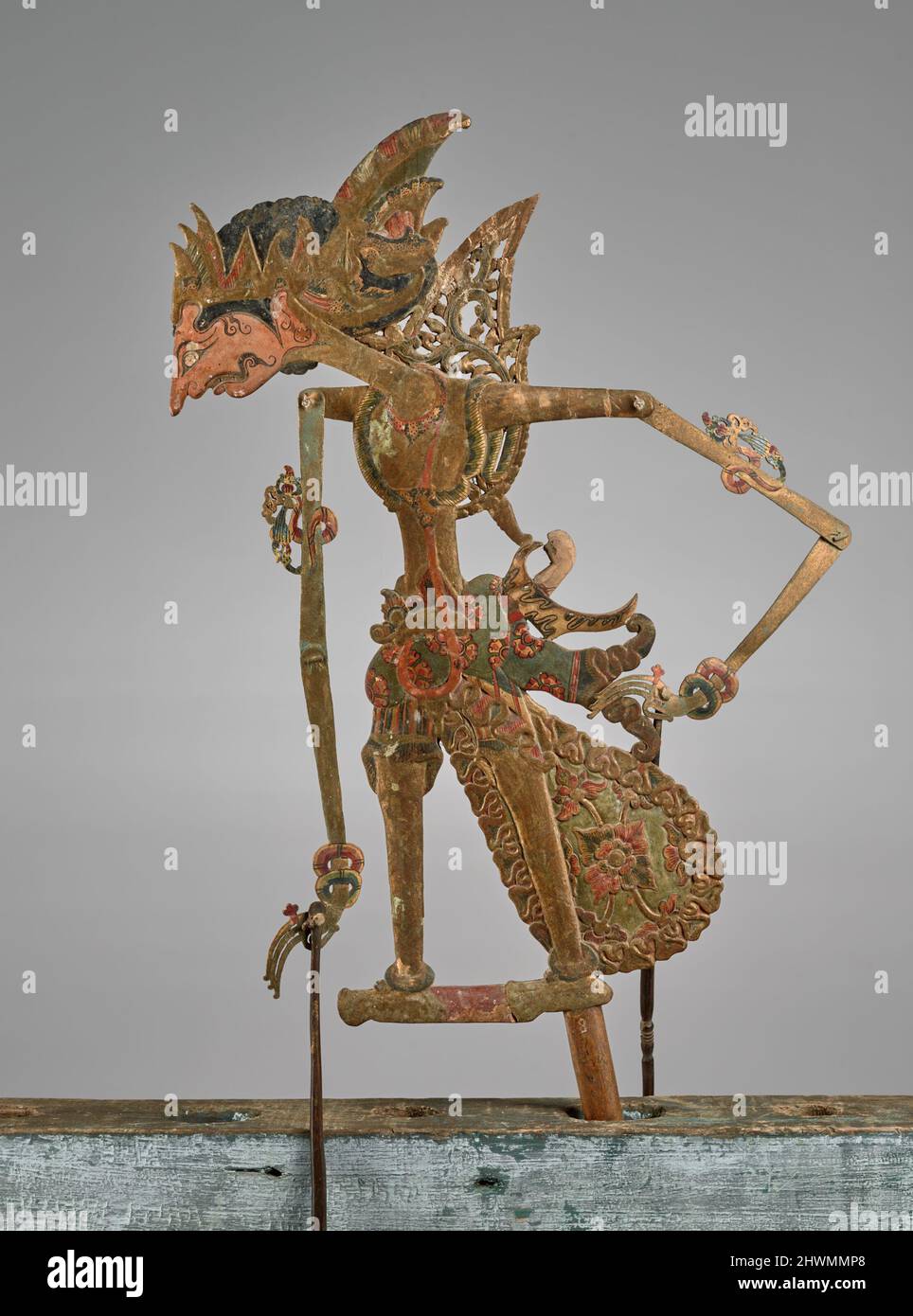 Puppet (Wayang Klitik) of Salya Stock Photo - Alamy