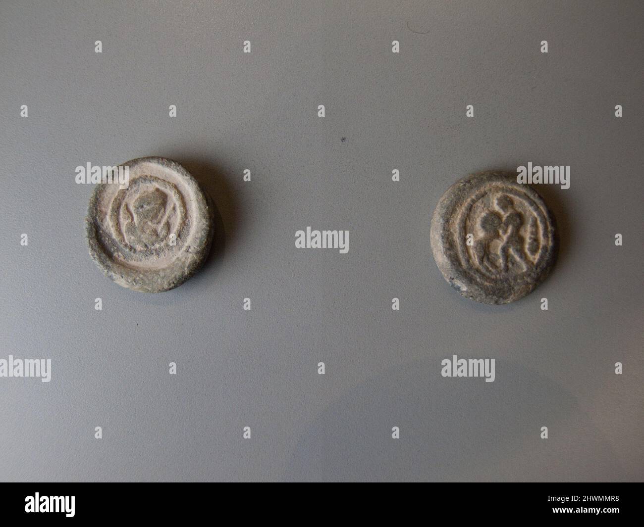 Lead Tesserae from Roman Egypt. Artist: Unknown Stock Photo - Alamy