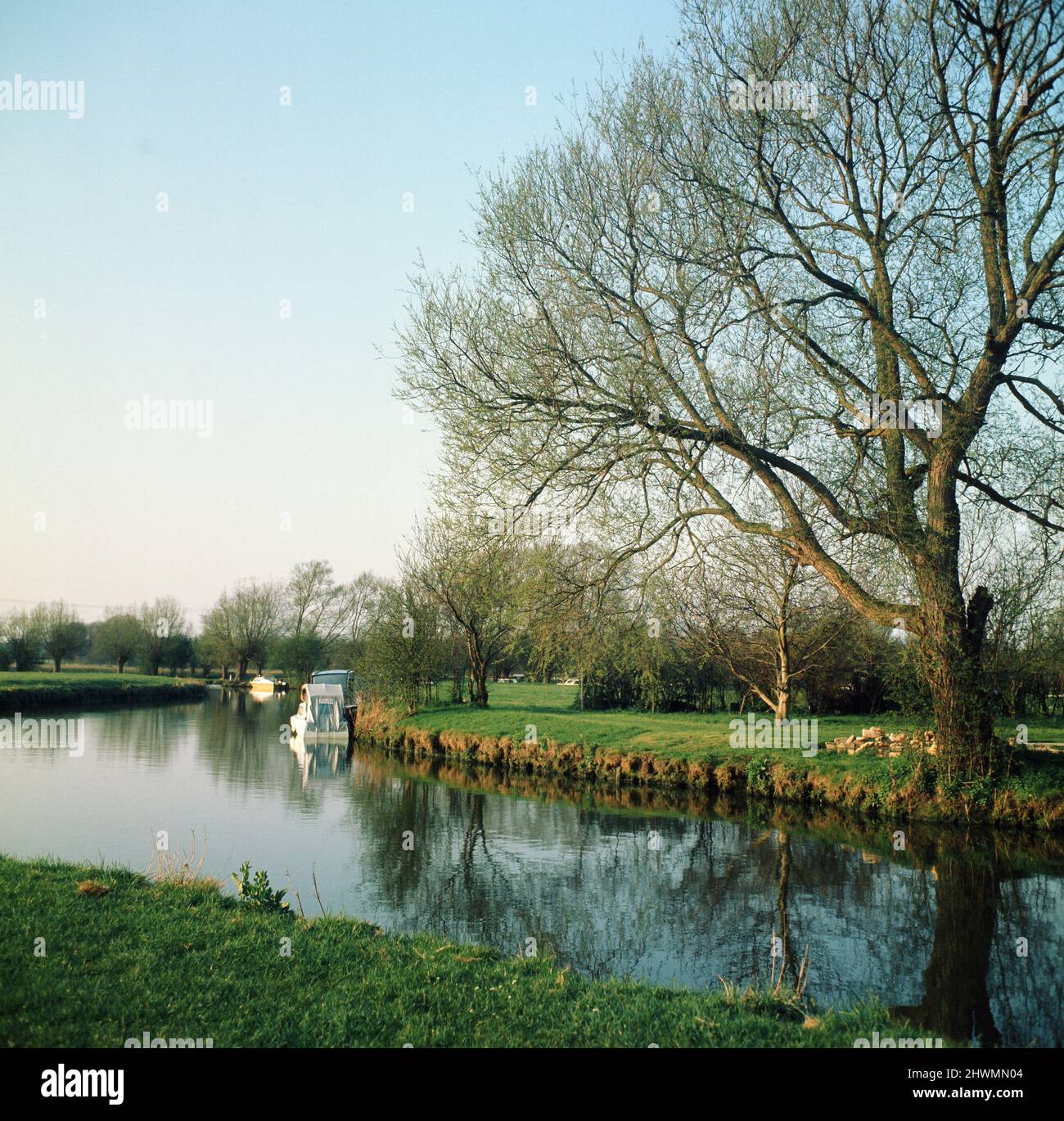 The River Thames at Radcot, Berkshire. 1973 Stock Photo - Alamy