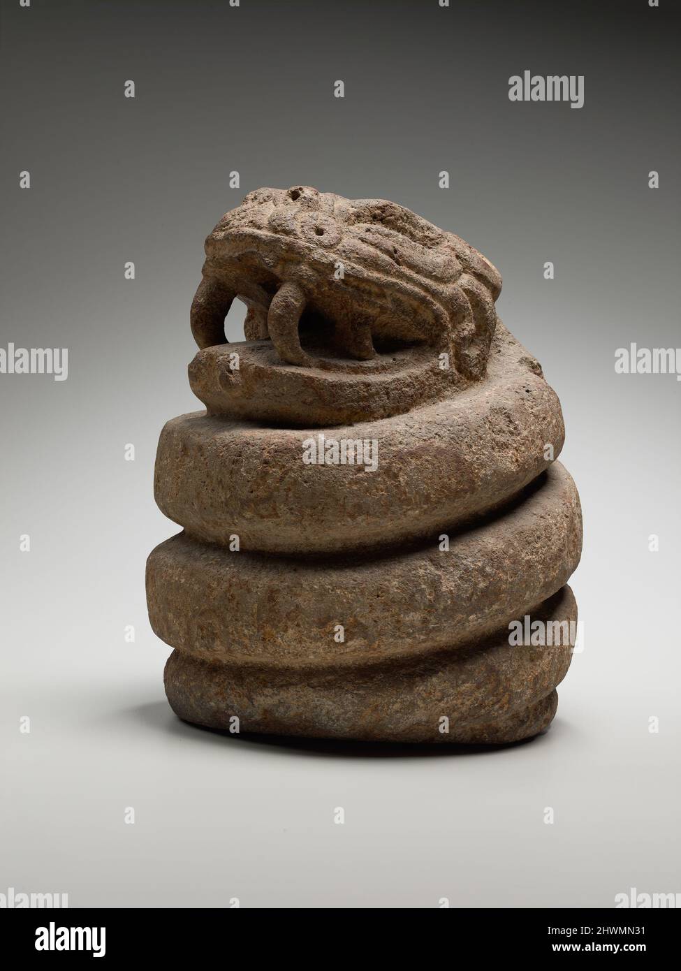 Coiled Serpent. Artist: Unknown Stock Photo - Alamy