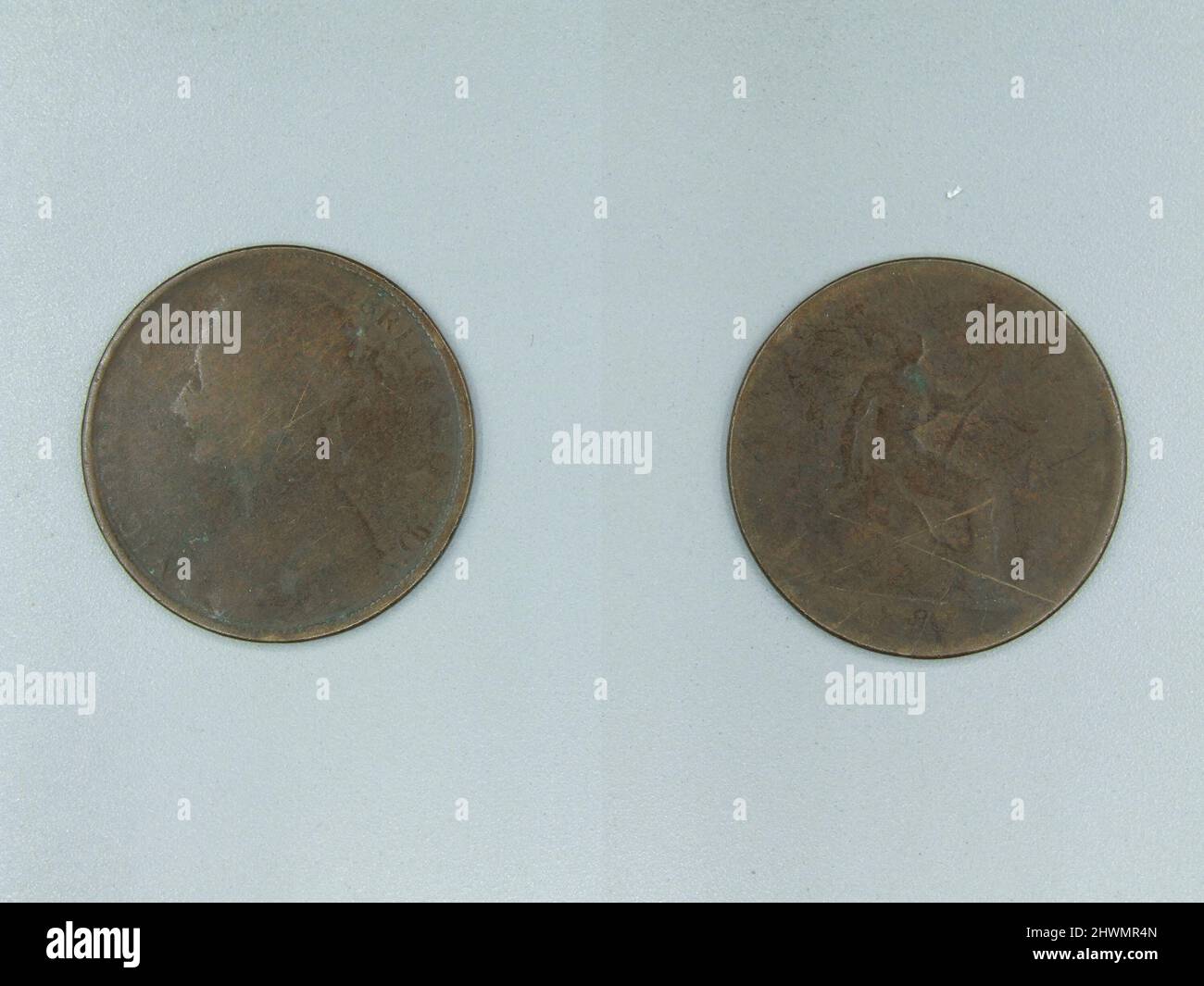 1 Penny of Victoria, Queen of Great Britain. Ruler: Victoria, Queen of ...