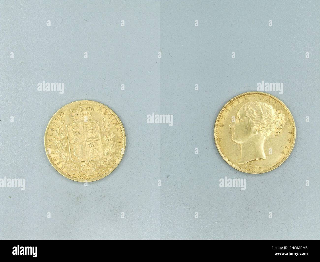 Sovereign of Victoria, Queen of Great Britain from London. Ruler ...