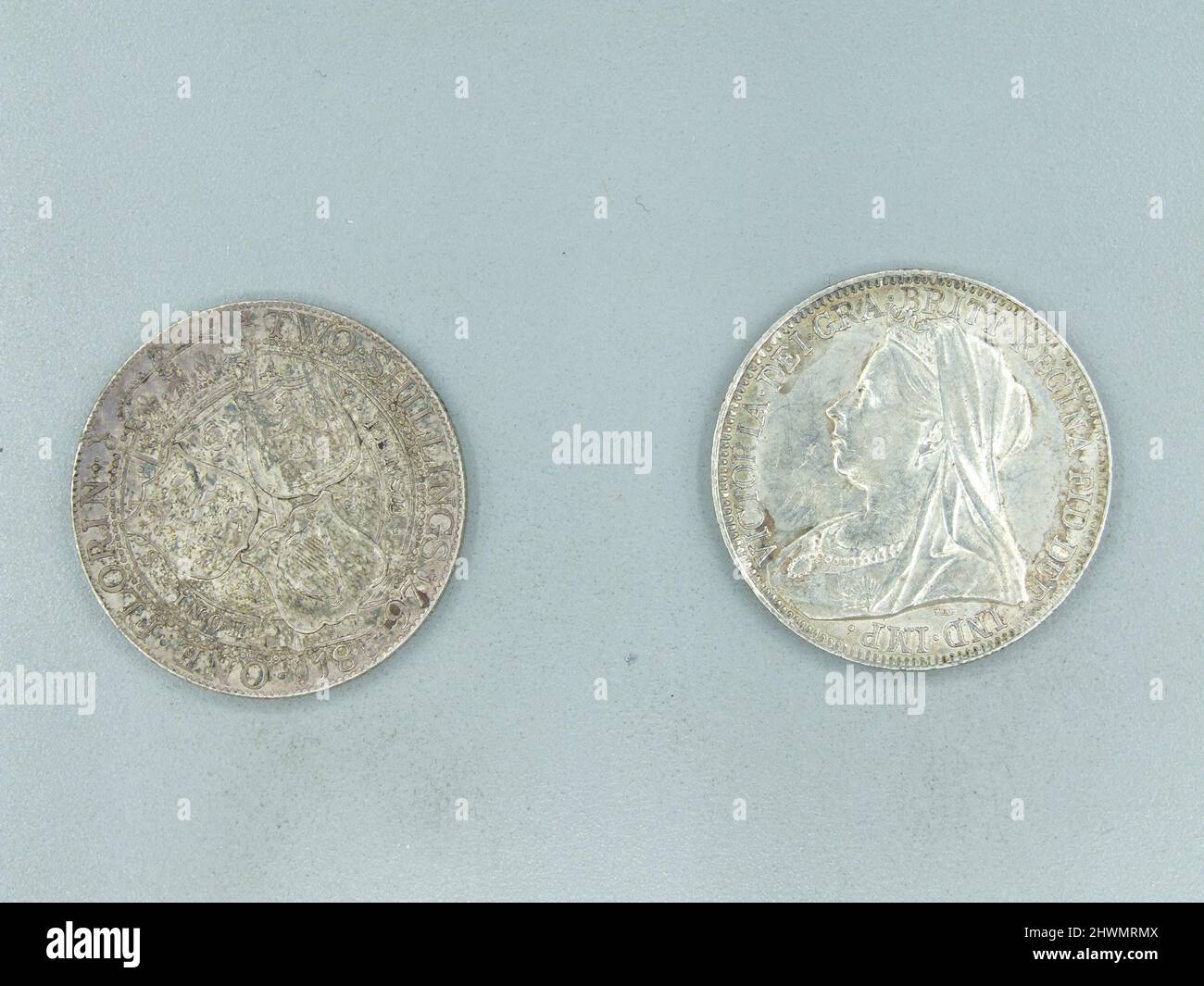 1 Florin of Victoria, Queen of Great Britain from London. Ruler ...