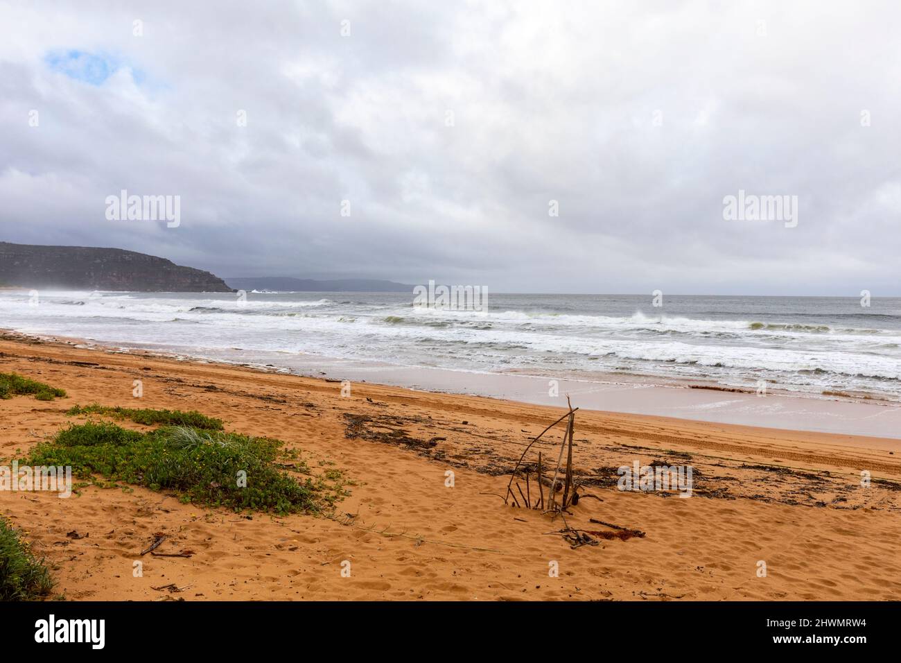 Storms above Palm Beach Sydney on a spring day by the coast,Sydney ...