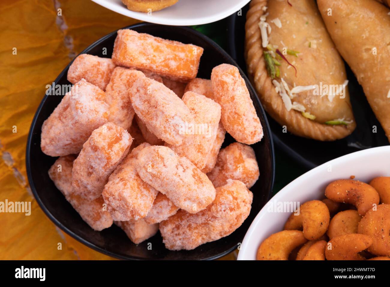 Indian Sweet Snacks Punjabi Shakkar Pare Also Called Shakkar Para ...