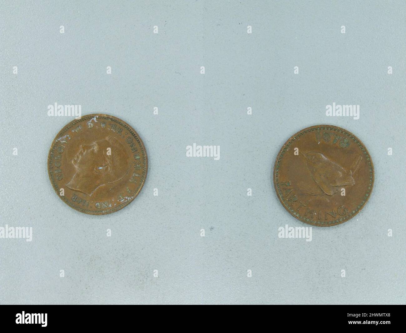 1 Farthing of George VI, King of Great Britain from Board of Revenue ...