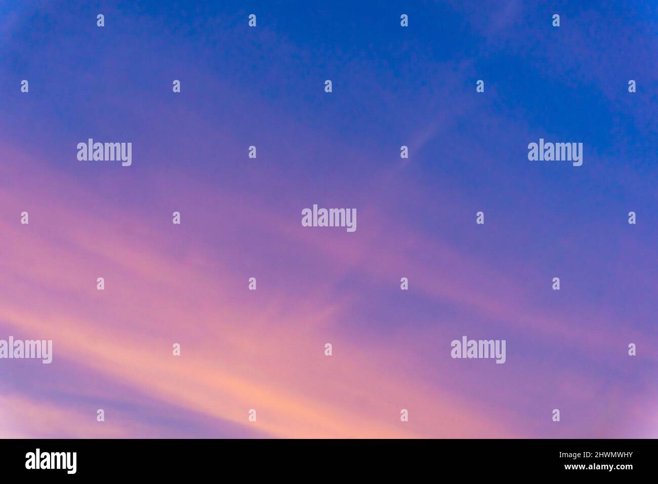Sunset color palette hi-res stock photography and images - Alamy
