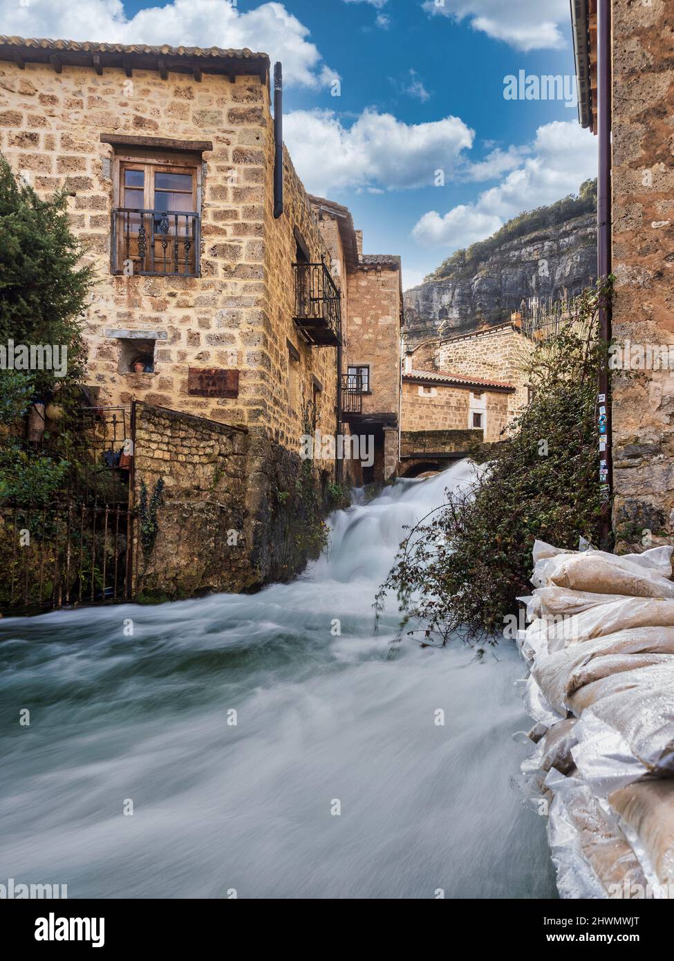 River of Orbaneja del Castillo Stock Photo - Alamy