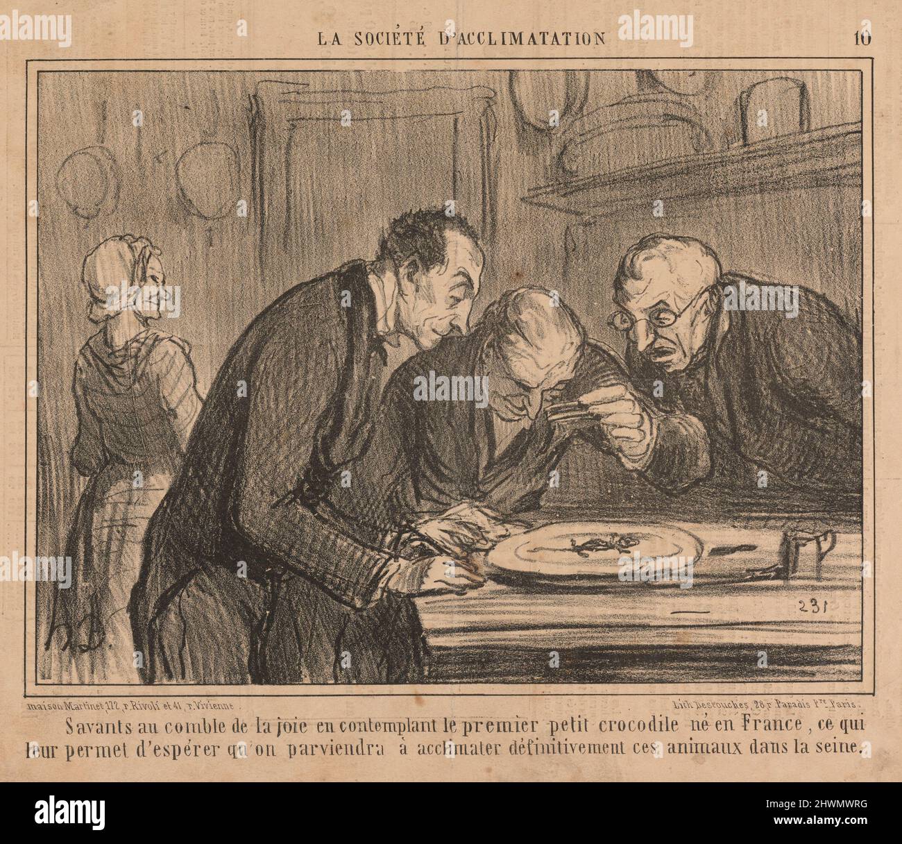 Honoré daumier french 1808 1879 en hi-res stock photography and images ...