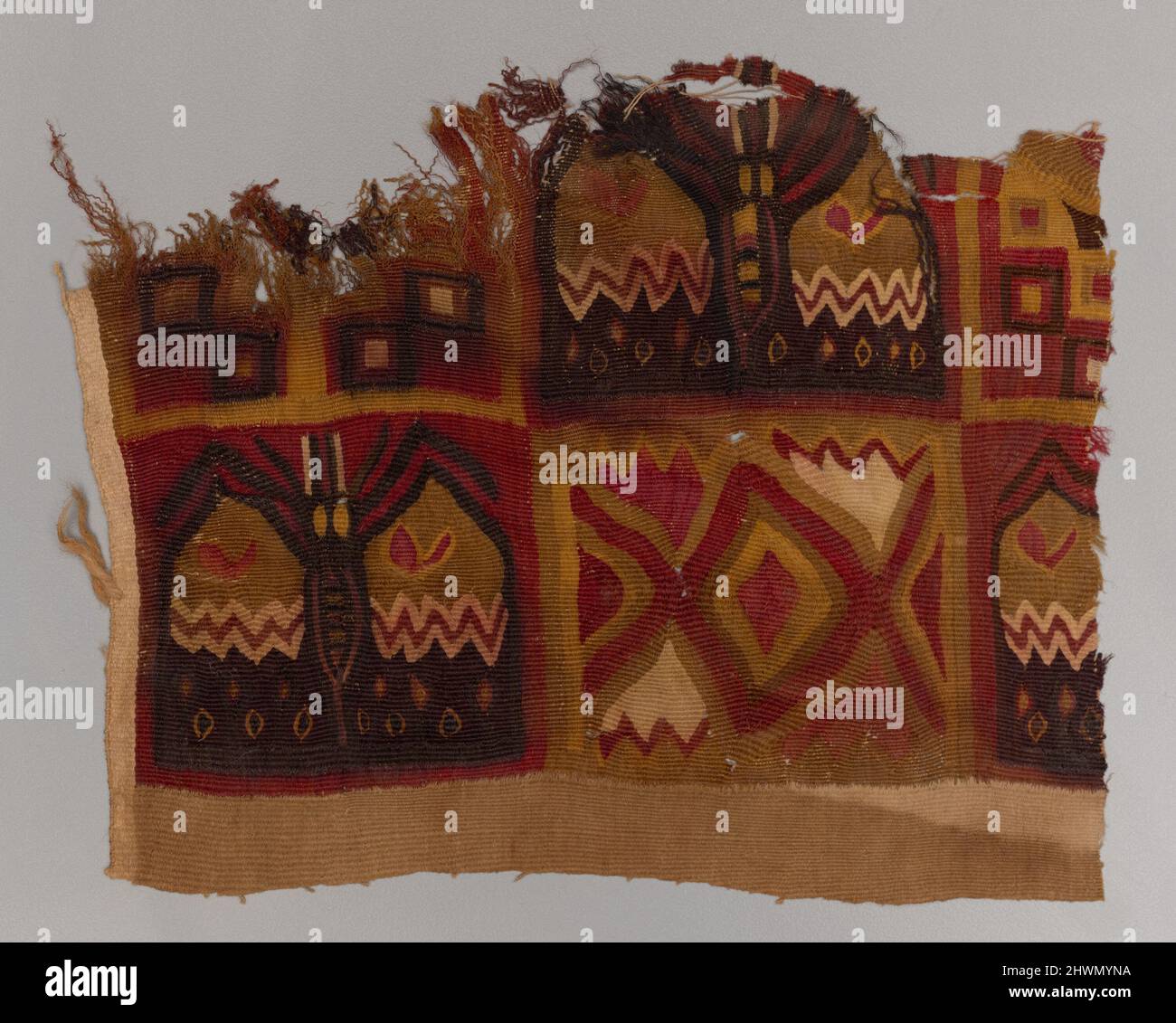 Band from a Tokapu Tunic. Artist: Unknown Stock Photo - Alamy