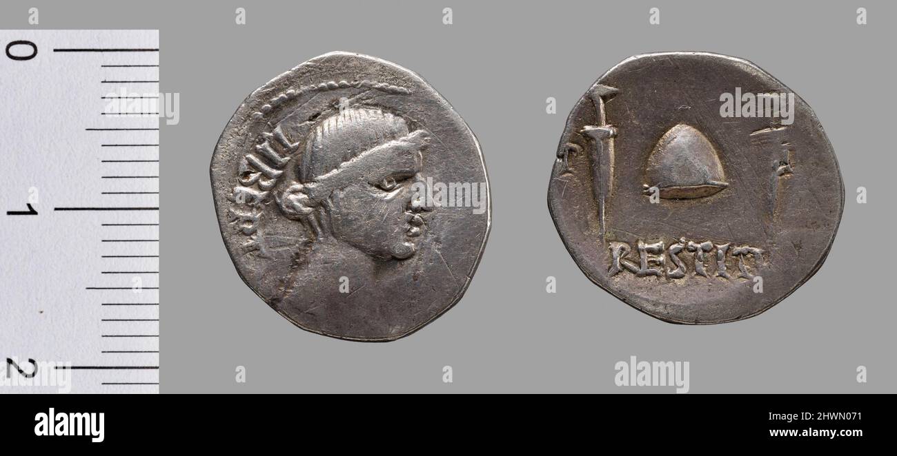 Denarius of Galba, Emperor of Rome, from Tarraco. Ruler: Galba, Emperor ...