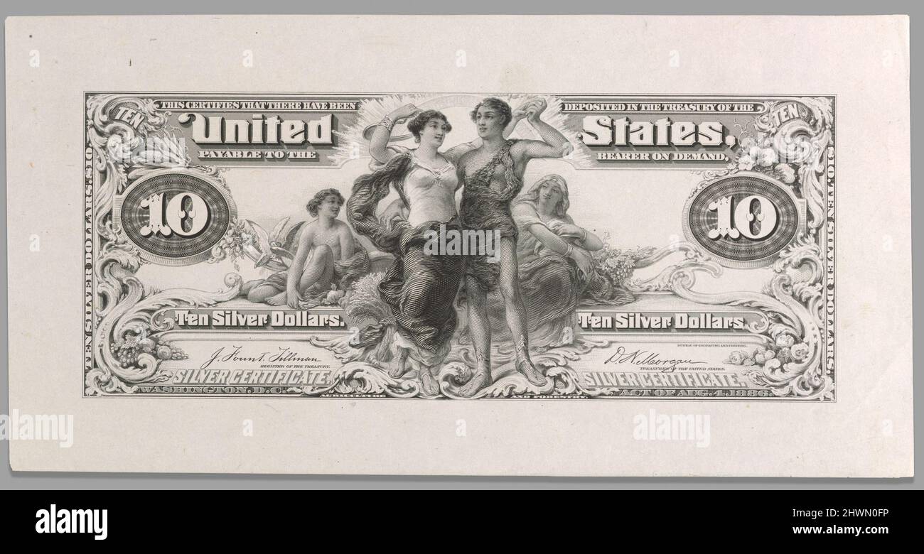 1843 dollar hi-res stock photography and images - Alamy