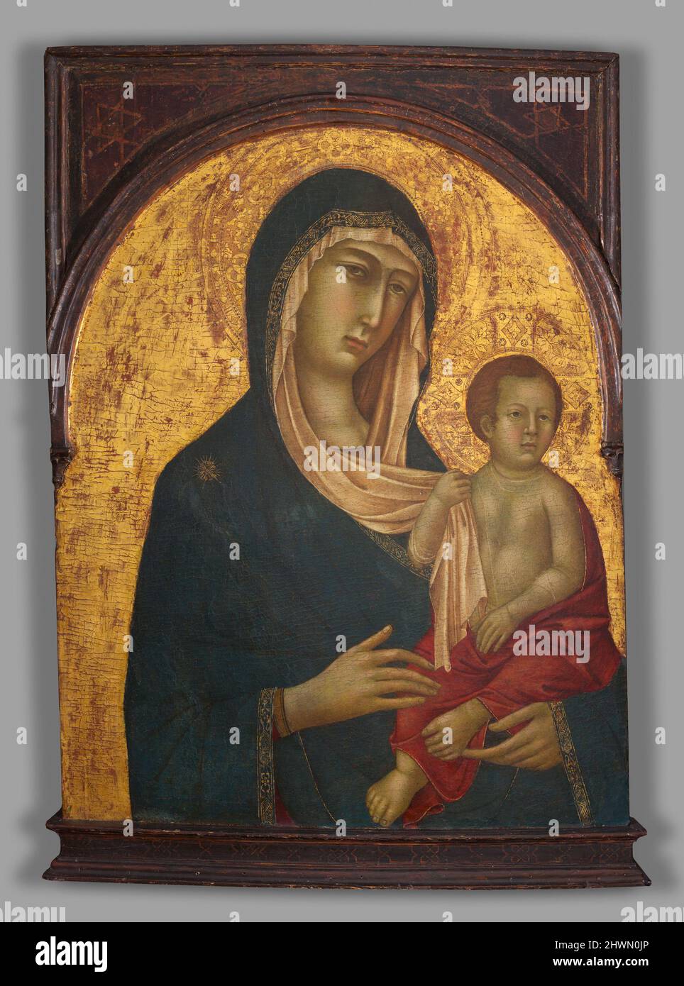 Madonna and Child. Artist: Segna di Bonaventura, Italian, 1298–1330 ...