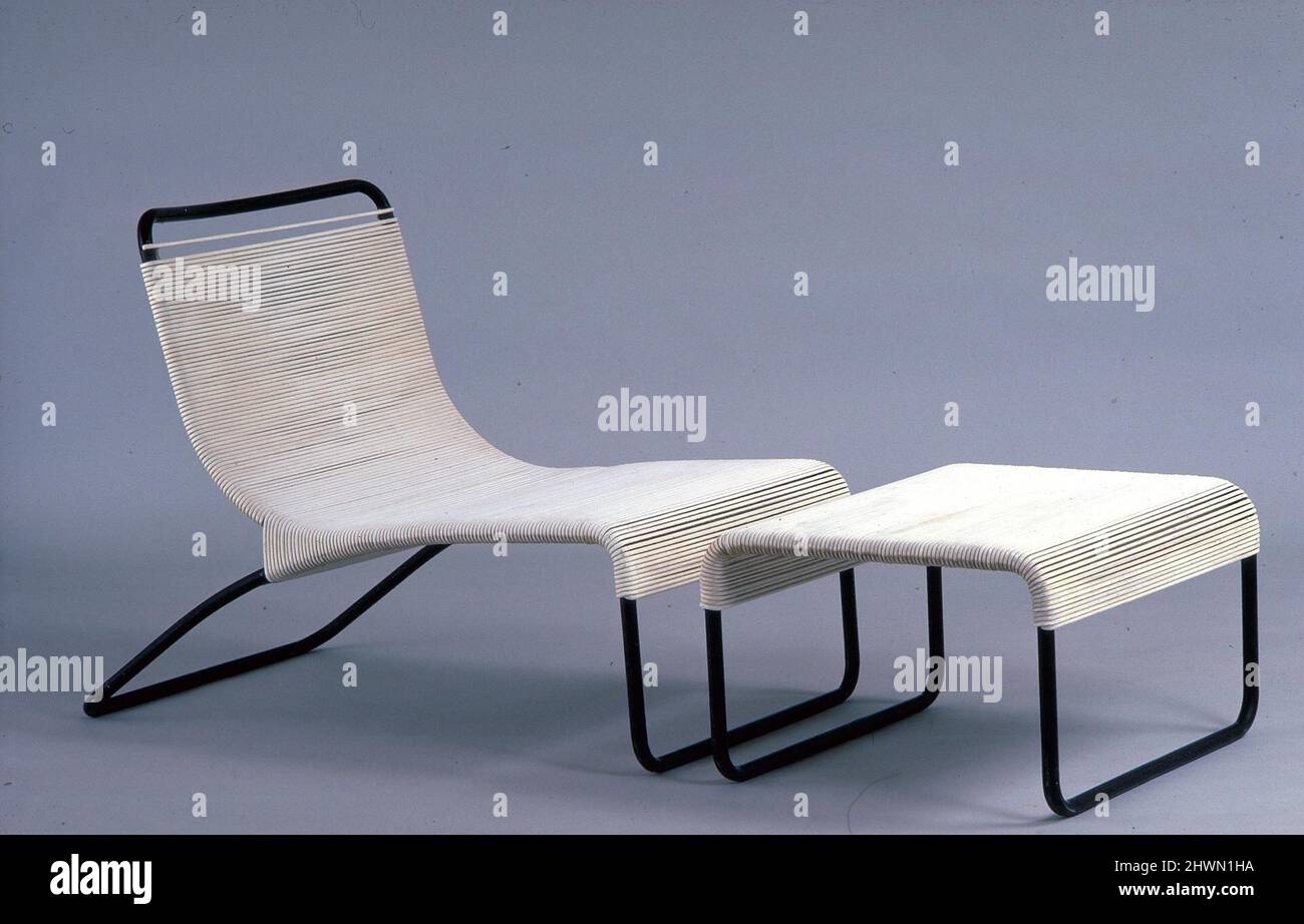 Lounge chair and ottoman. Designer and Maker: Hendrik Van Keppel ...