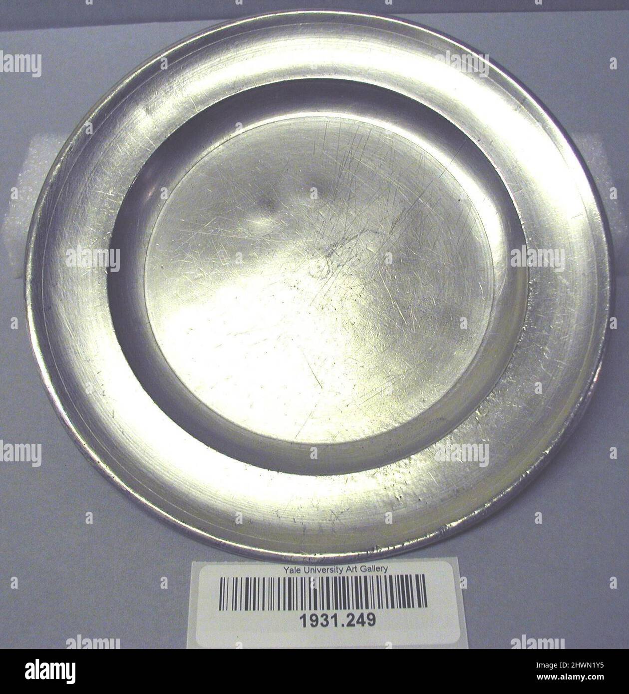 Plate. Maker: Samuel Danforth, American, 1774–1816 Stock Photo - Alamy