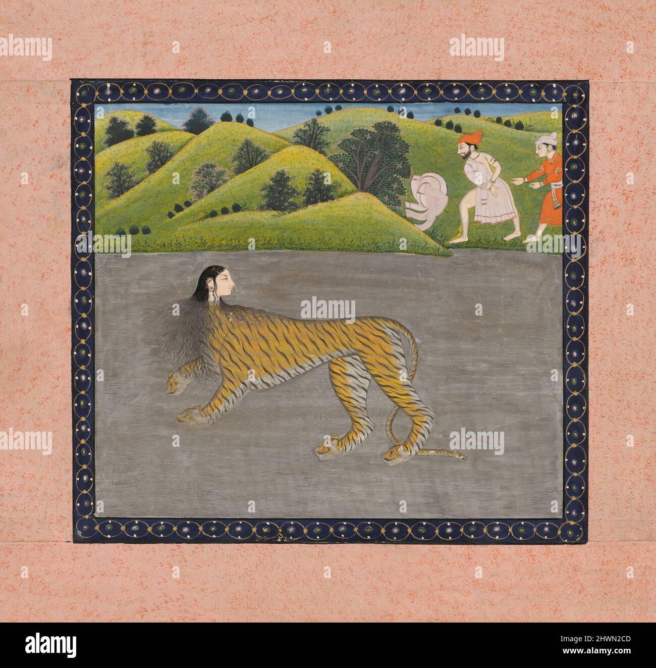 The tiger woman hi-res stock photography and images - Alamy