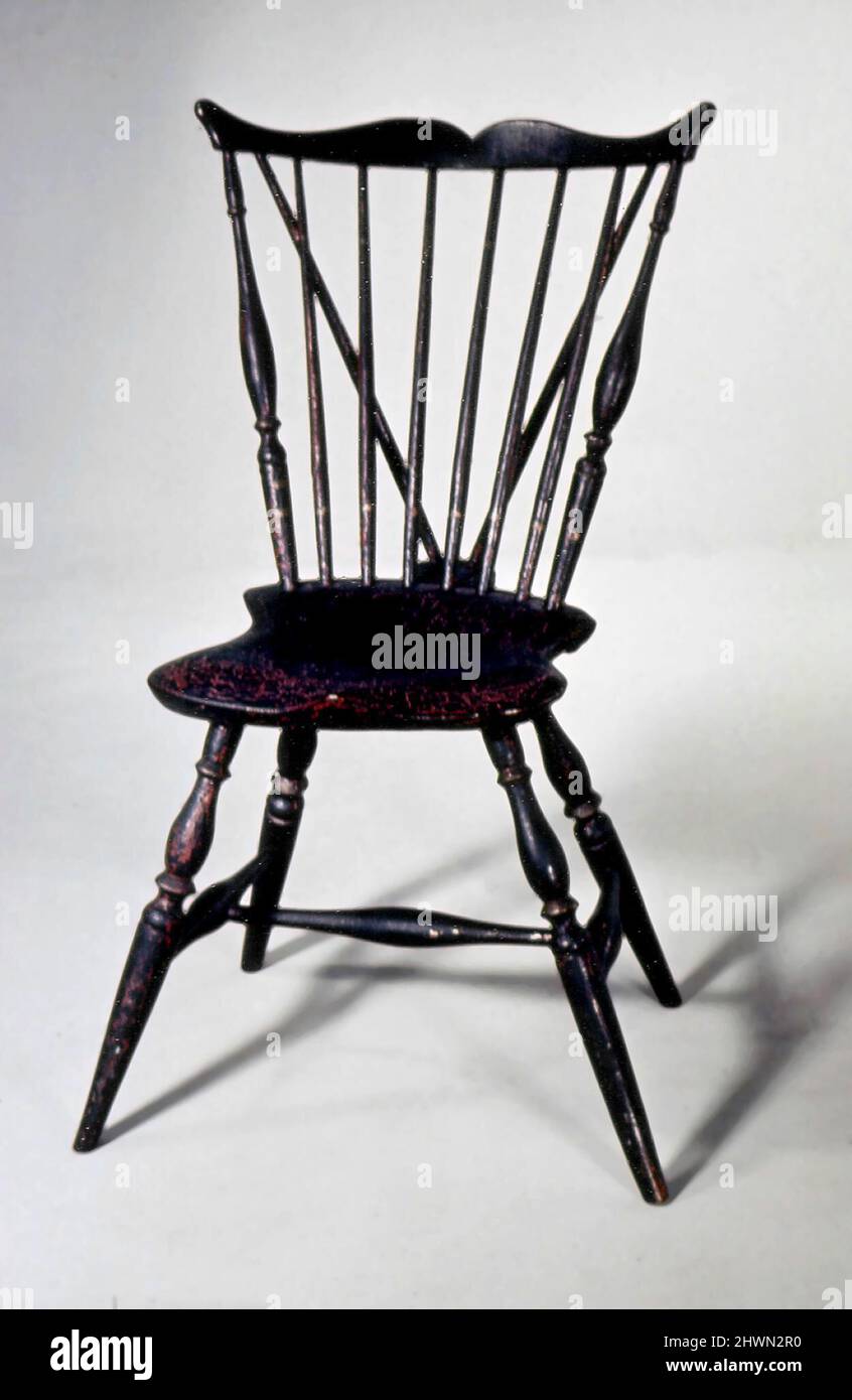 Windsor back chair hi-res stock photography and images - Alamy