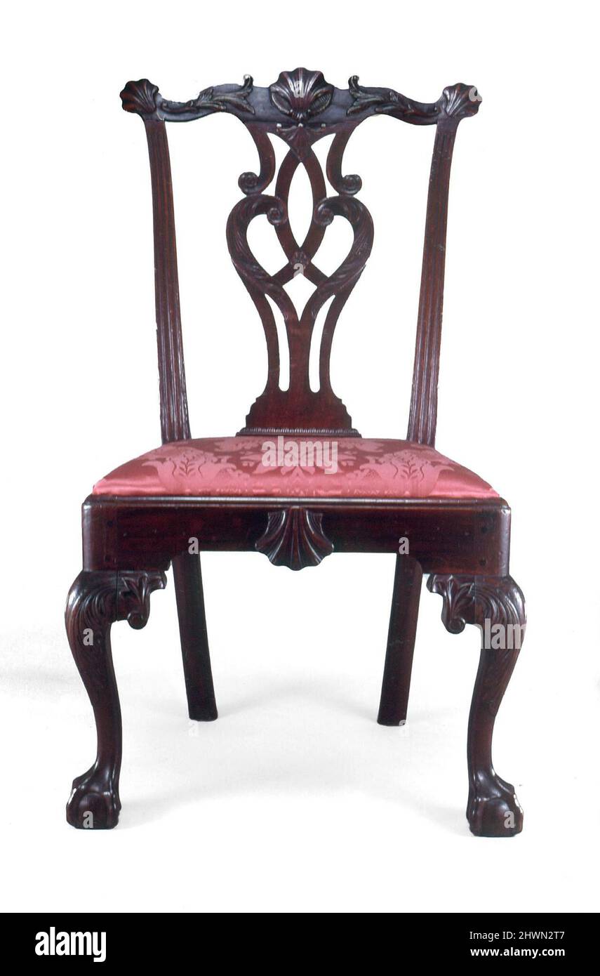 Side chair. Maker, possibly by: Thomas Affleck, American, 1740–1795 ...
