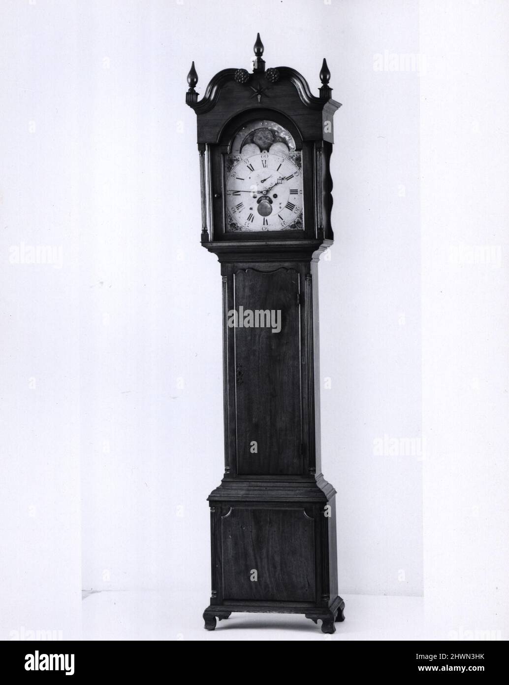 Tall Case Clock. Maker: William WallaceMaker: Alexander Cook, American ...