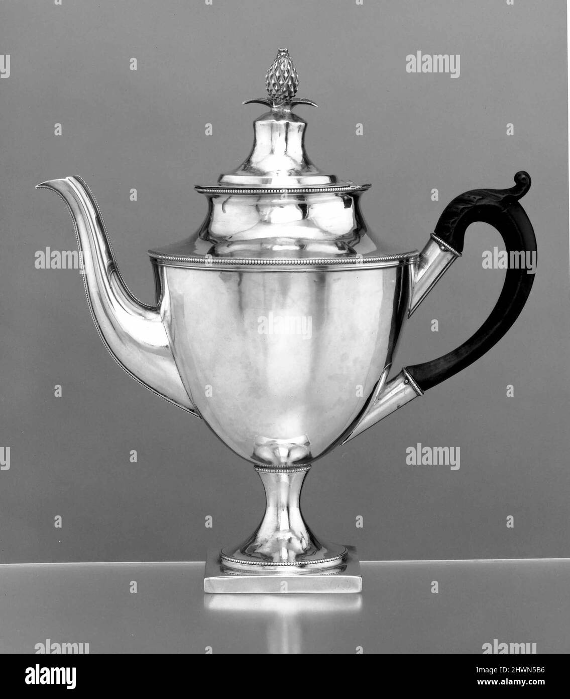Teapot. Artist: Samuel Richards, Jr., active ca. 1791 - 1818 Stock ...