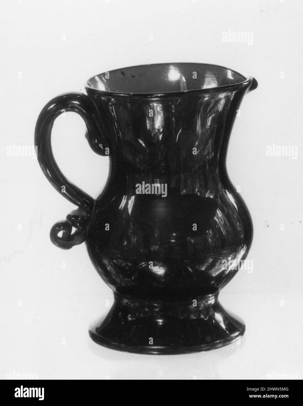Creamer. Maker, attributed to: Keene-Marlboro-Street Glass Works ...