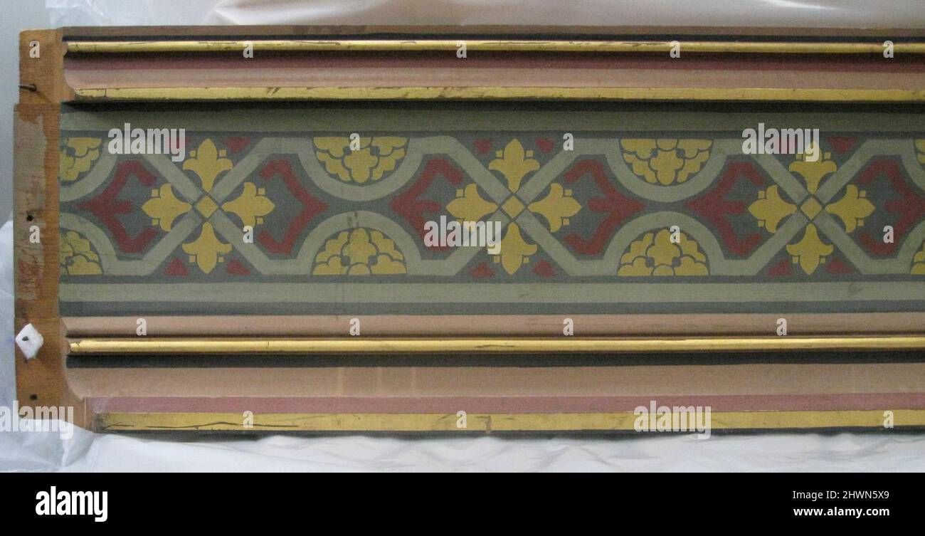 Molding from Battell Chapel. Architect: Russell Sturgis, Jr., American ...