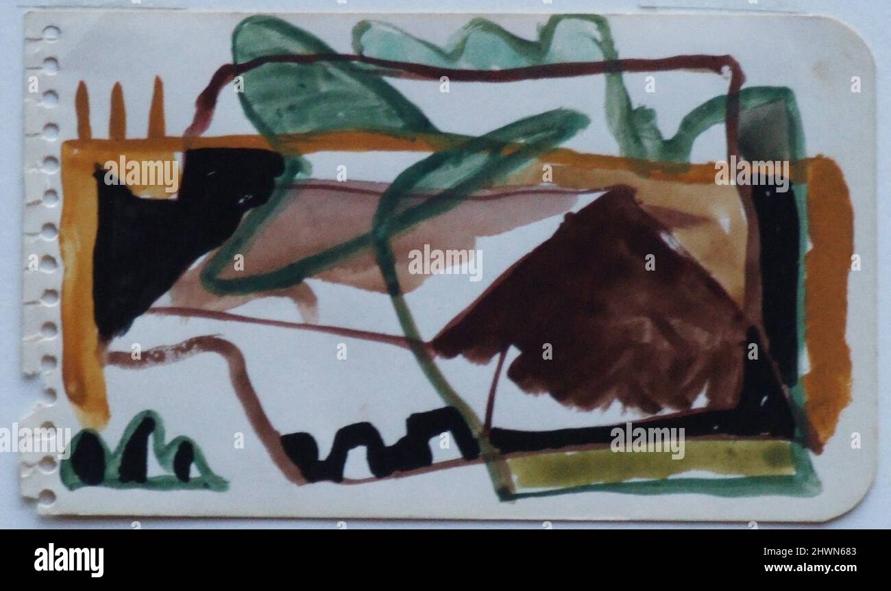 Untitled. Artist: Arthur Garfield Dove, American, 1880–1946 Stock Photo ...