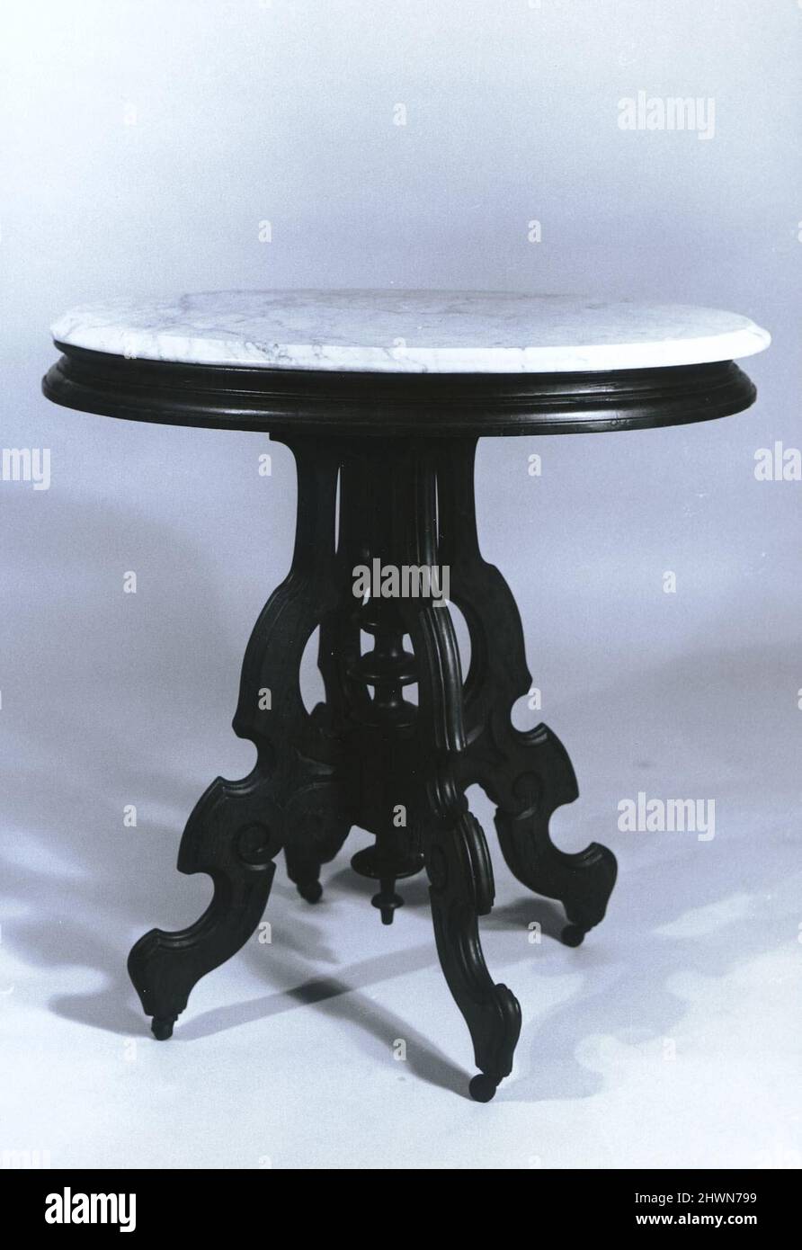 Antique marble top table hi-res stock photography and images - Alamy