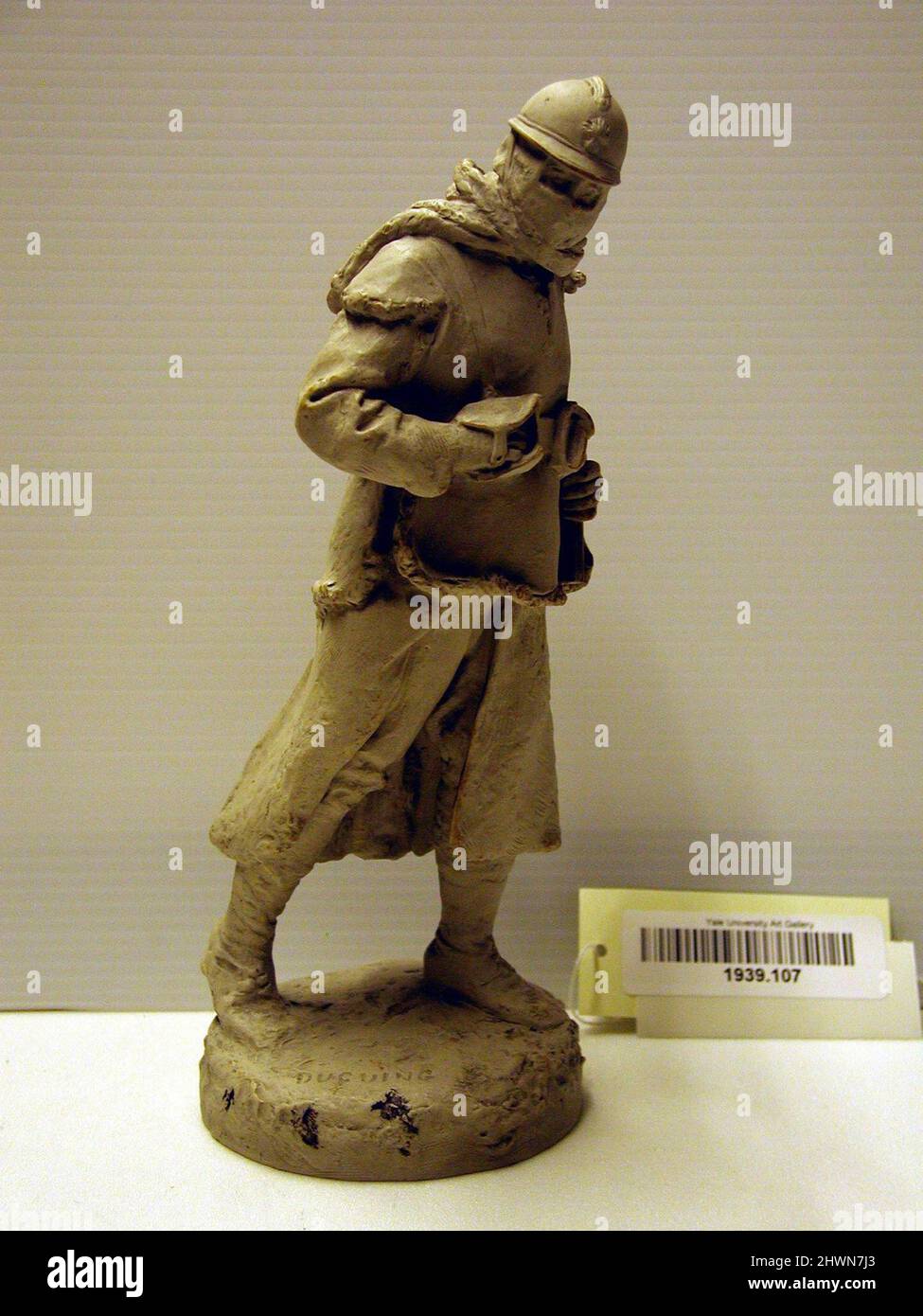 French Solider of World War I. Modeler: Paul Ducuing, French, 1867 ...