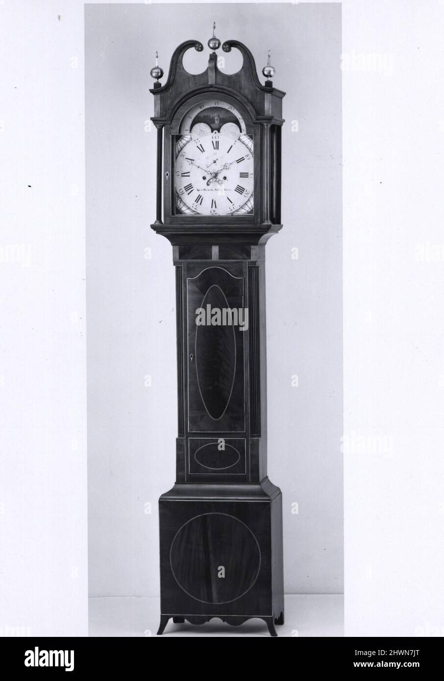Tall Case Clock. Maker: Isaac Brokaw, American, 1746–1826Maker (dial ...