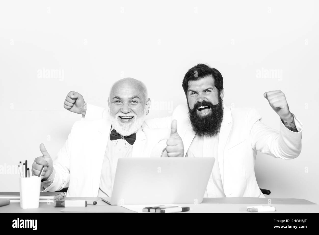 Pensioner share Black and White Stock Photos & Images - Alamy