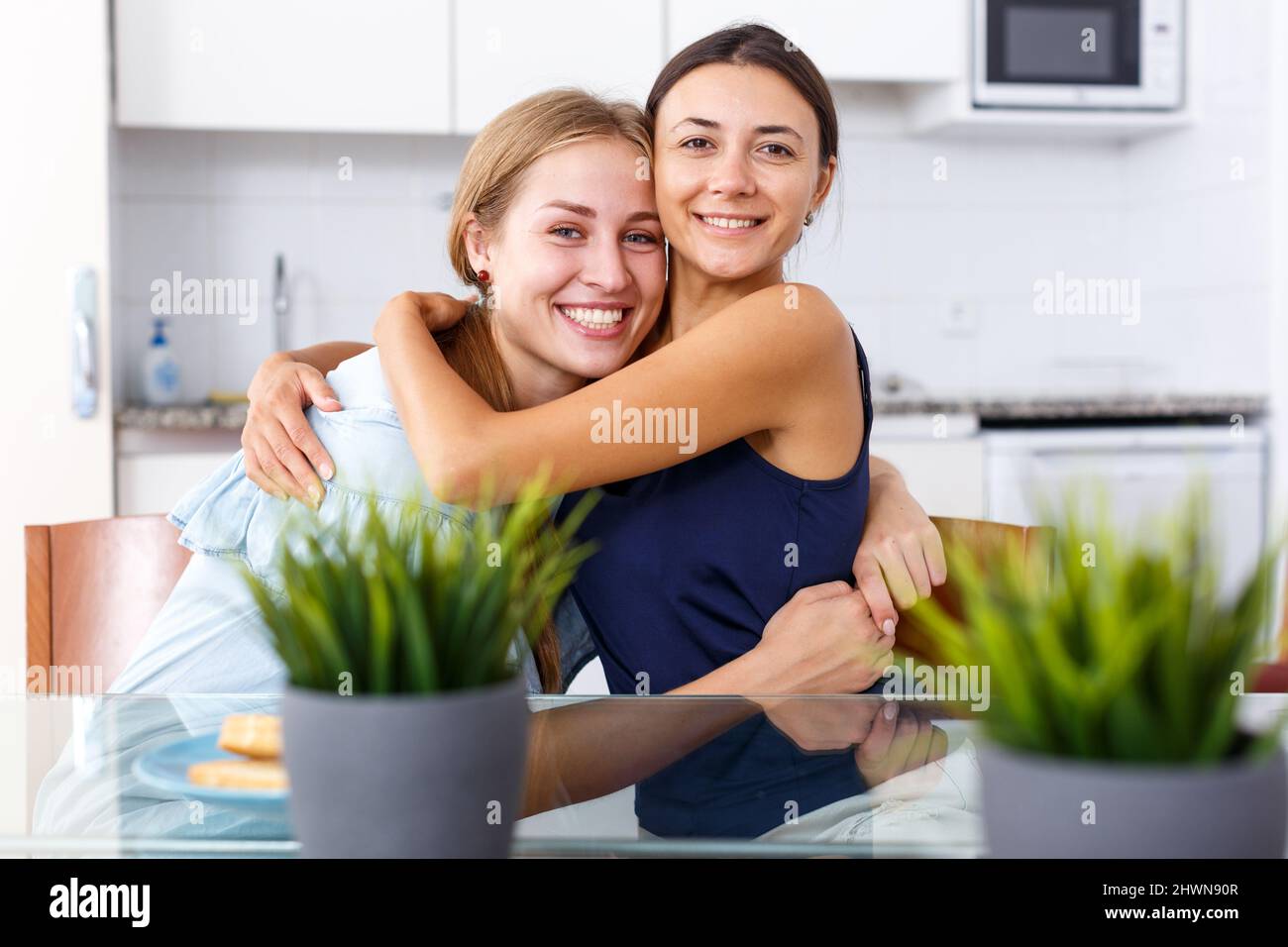 Female friendship relationship gossip hi-res stock photography and ...