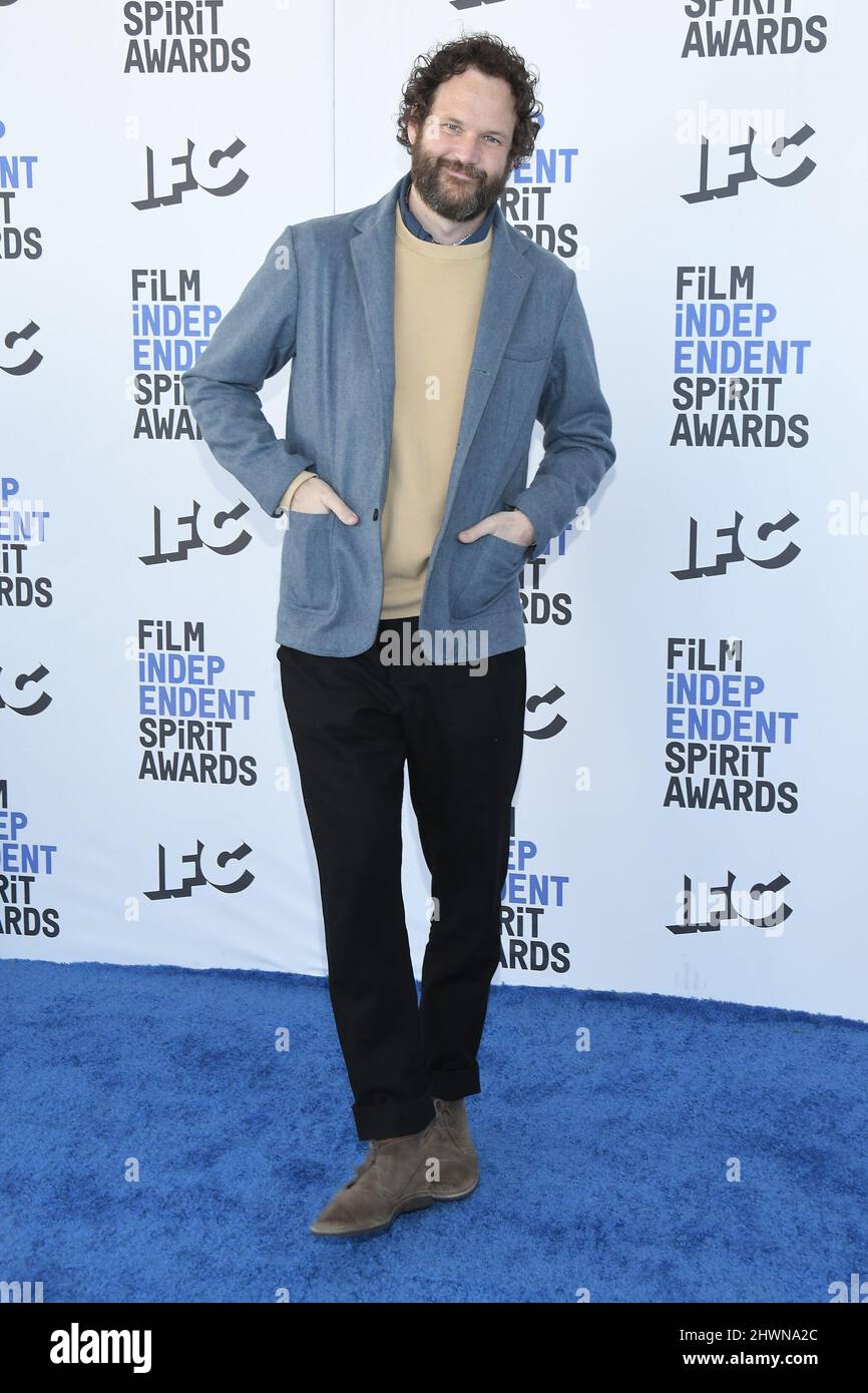 Kyle Marvin arrives at the 2022 Film Independent Spirit Awards held at ...