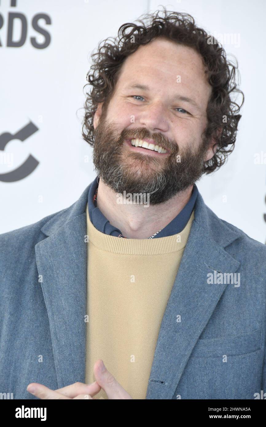 Kyle Marvin arrives at the 2022 Film Independent Spirit Awards held at ...