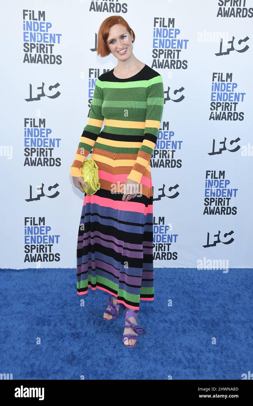Breeda Wool arrives at the 2022 Film Independent Spirit Awards held at ...