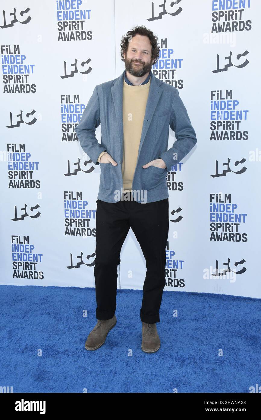 Kyle Marvin arrives at the 2022 Film Independent Spirit Awards held at ...