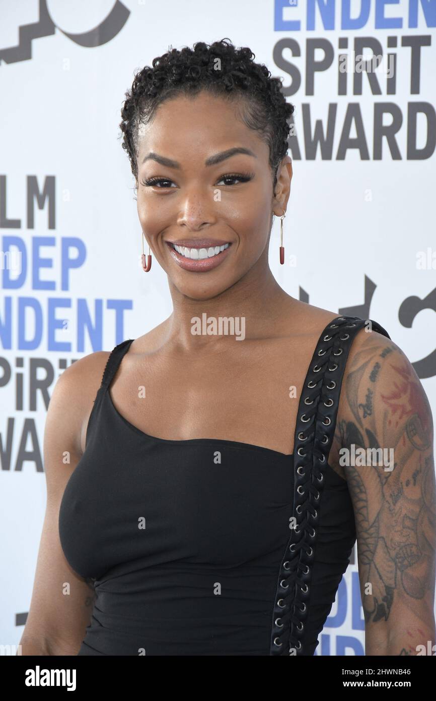 Los Angeles, USA. 06th Mar, 2022. Brittany S. Hall arrives at the 2022 ...