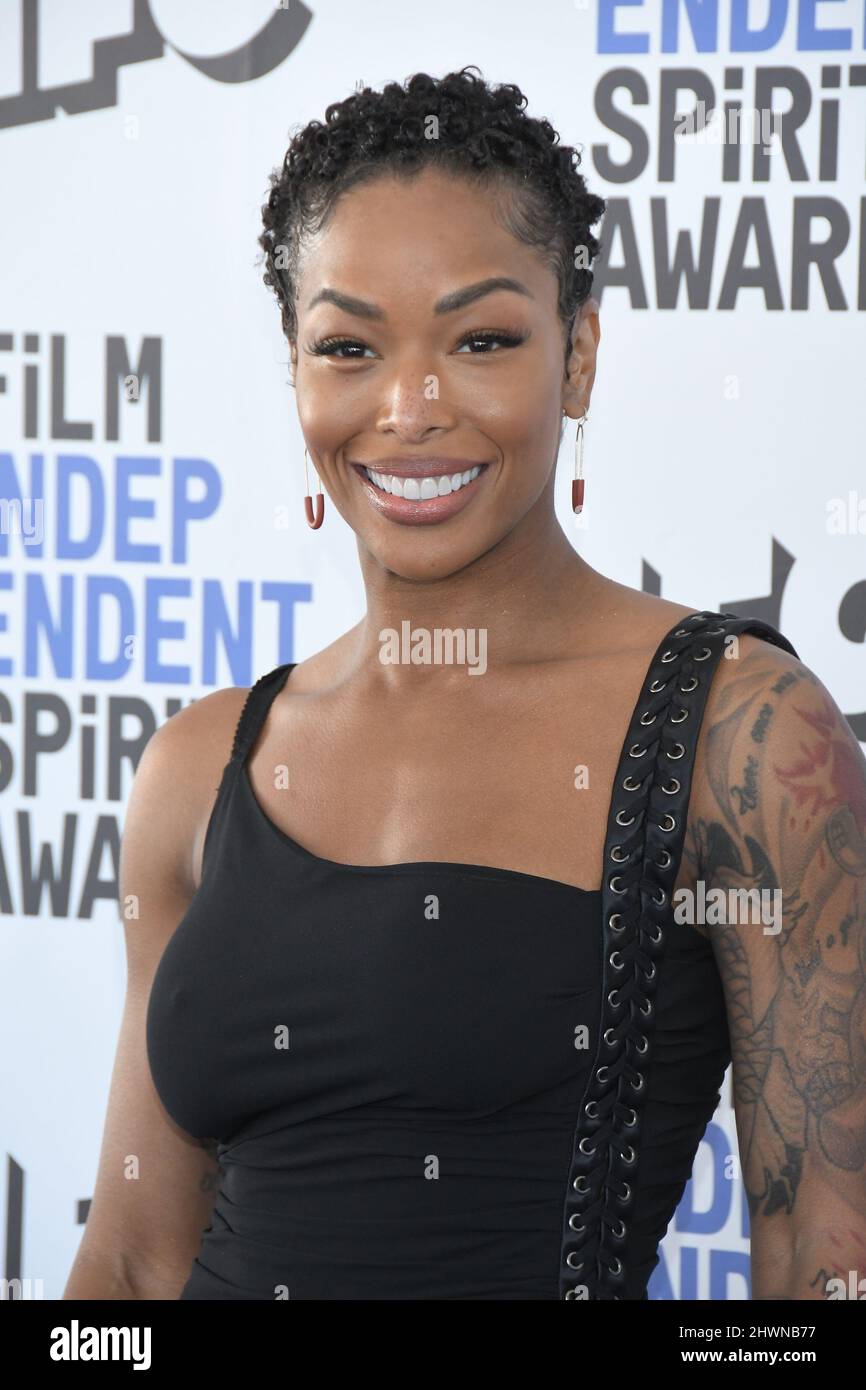 Los Angeles, USA. 06th Mar, 2022. Brittany S. Hall arrives at the 2022 ...