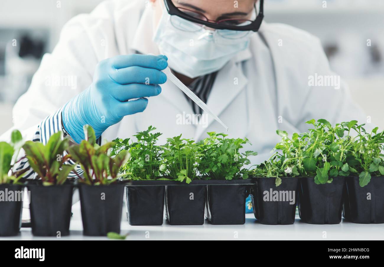 Because botany is close to heart.... Cropped shot of an unrecognizable ...