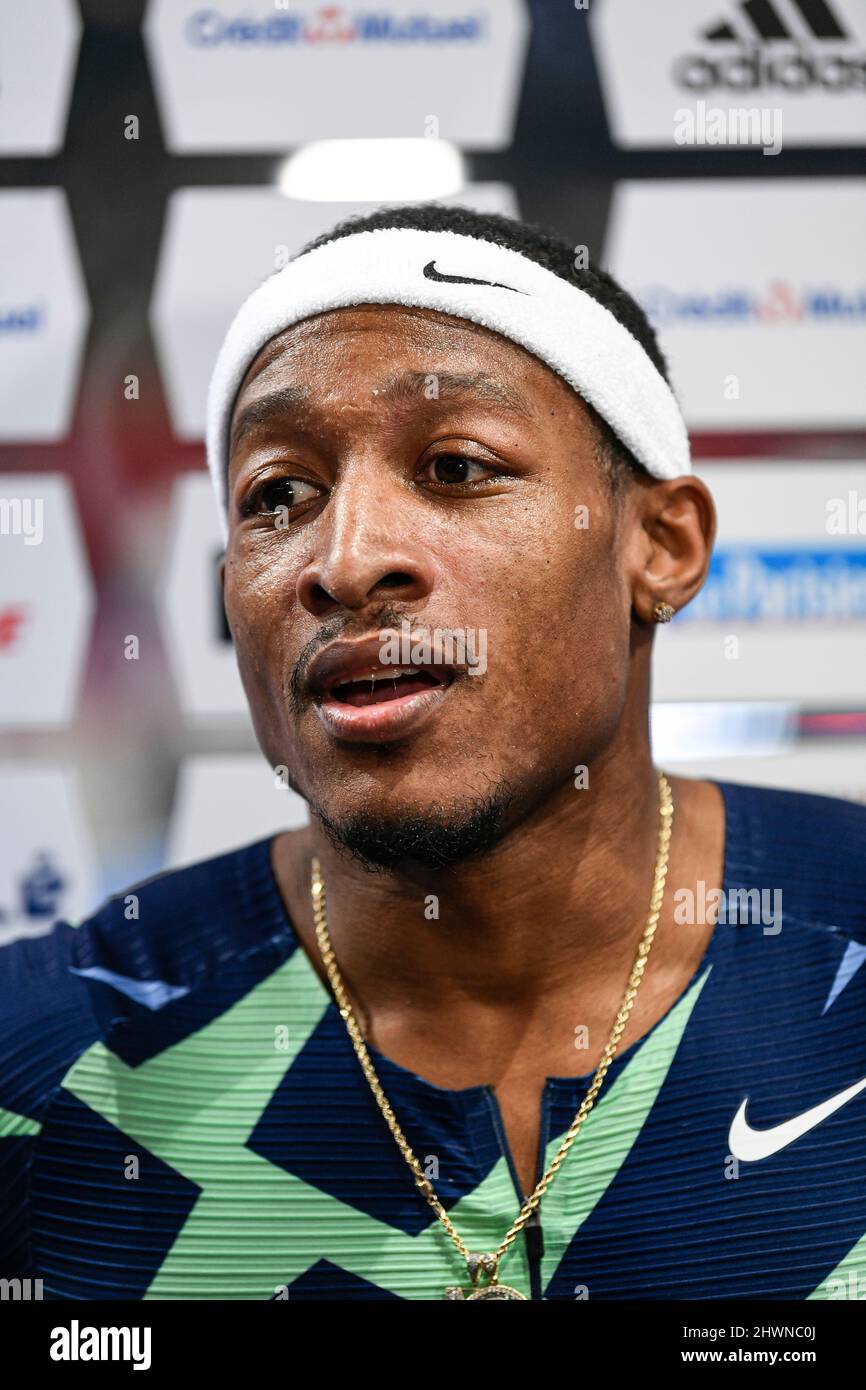 Paris, France. 06th Mar, 2022. Michael "Mike" Rodgers (Men's 60m) of ...