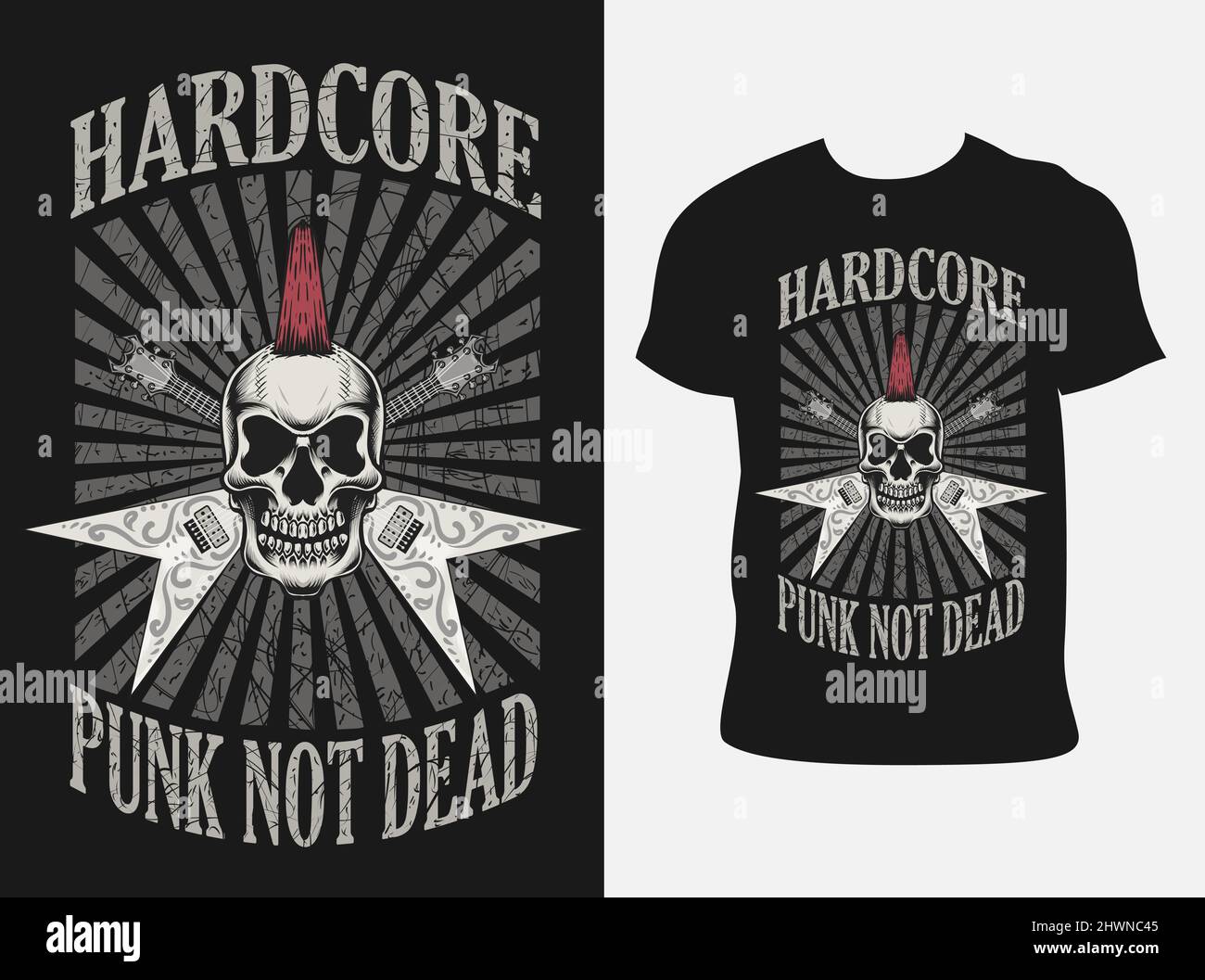 Punk gig Stock Vector Images - Alamy