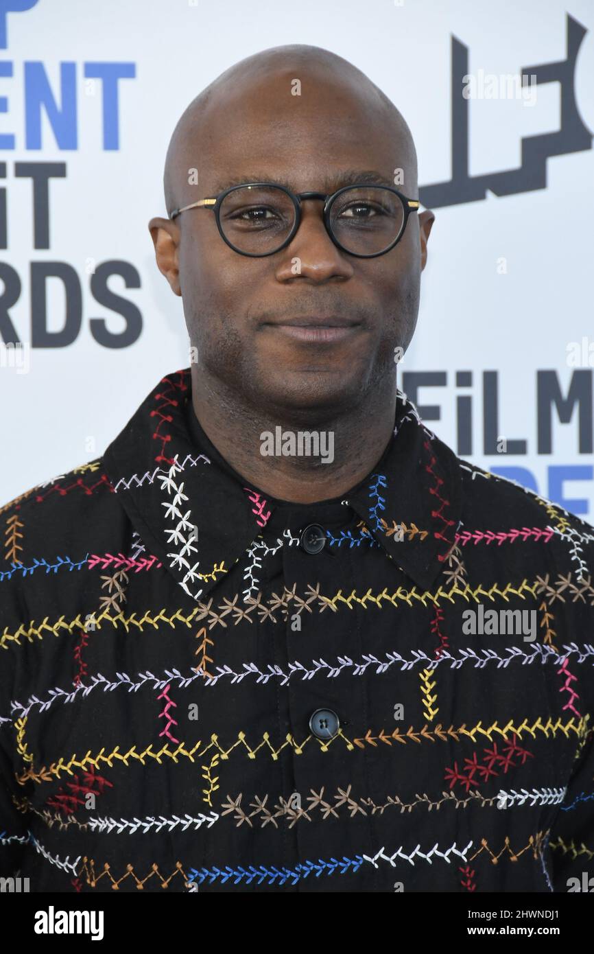 Barry Jenkins arrives at the 2022 Film Independent Spirit Awards held ...