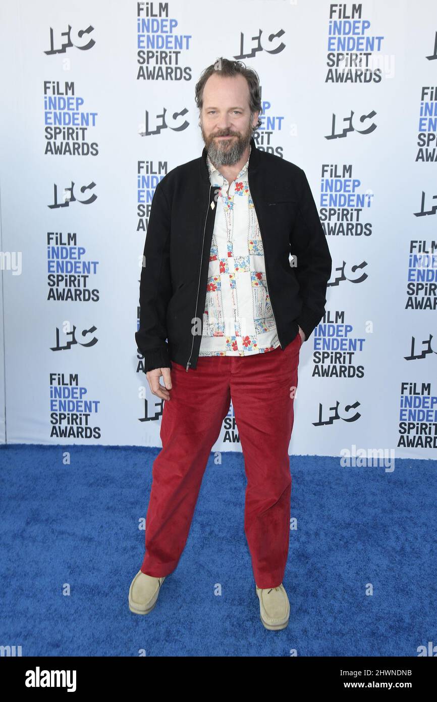 Peter Sarsgaard arrives at the 2022 Film Independent Spirit Awards held ...