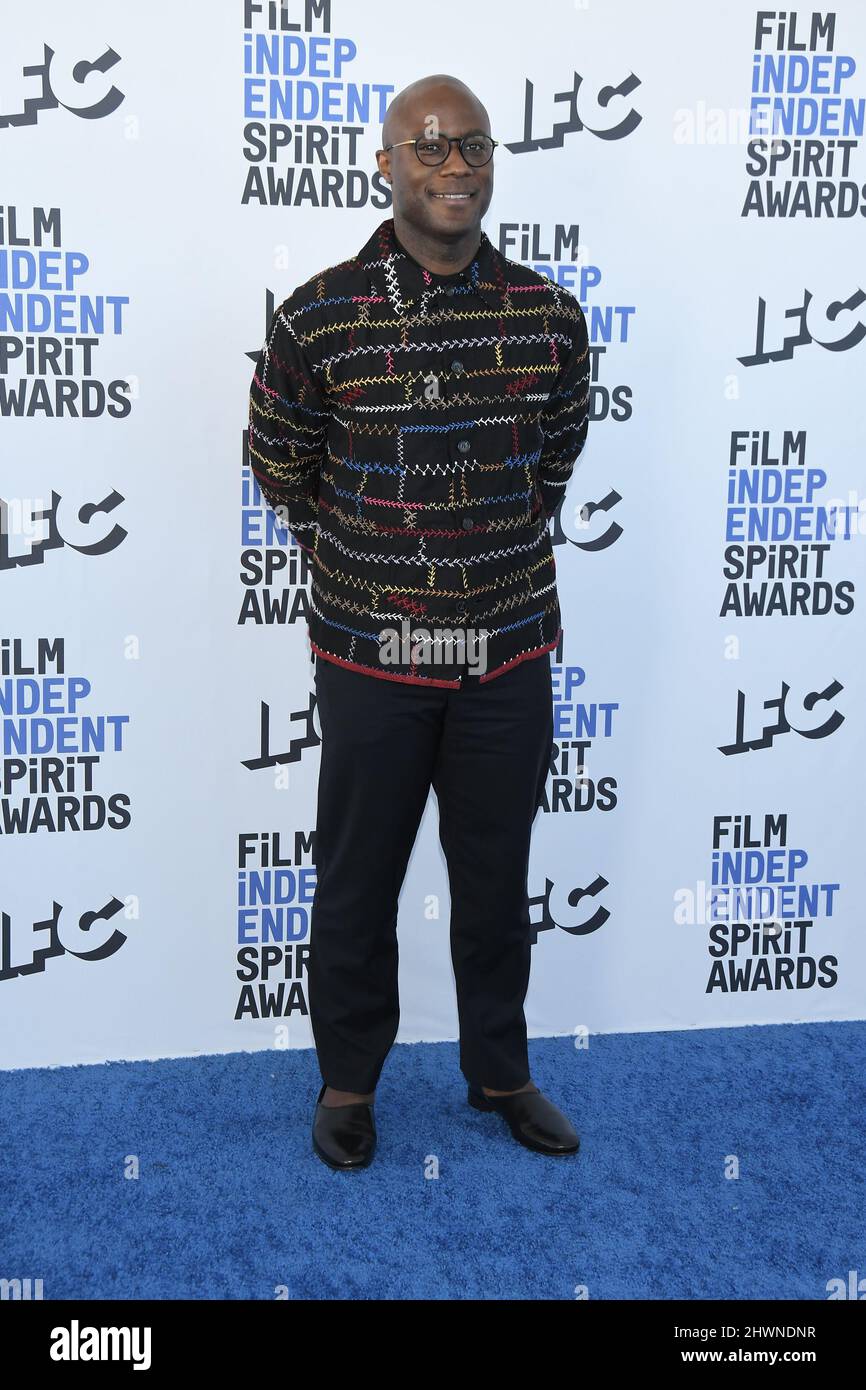 Barry Jenkins arrives at the 2022 Film Independent Spirit Awards held ...