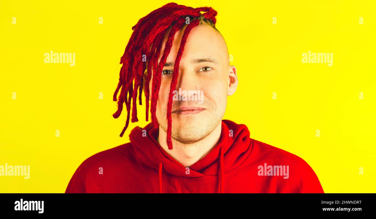 Smiling male expressing positive emotions Stock Photo - Alamy