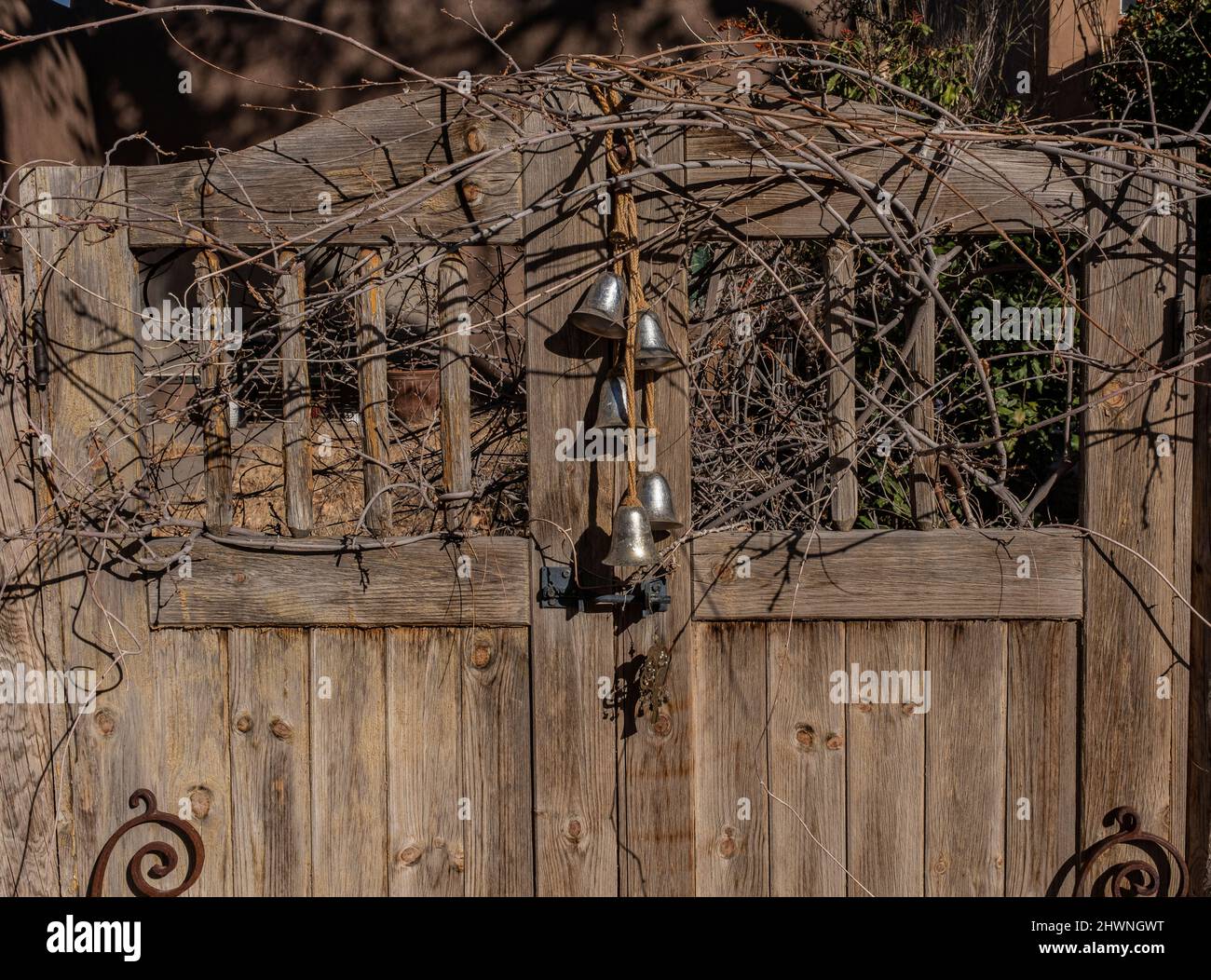 Simple wooden gate design hi-res stock photography and images - Alamy