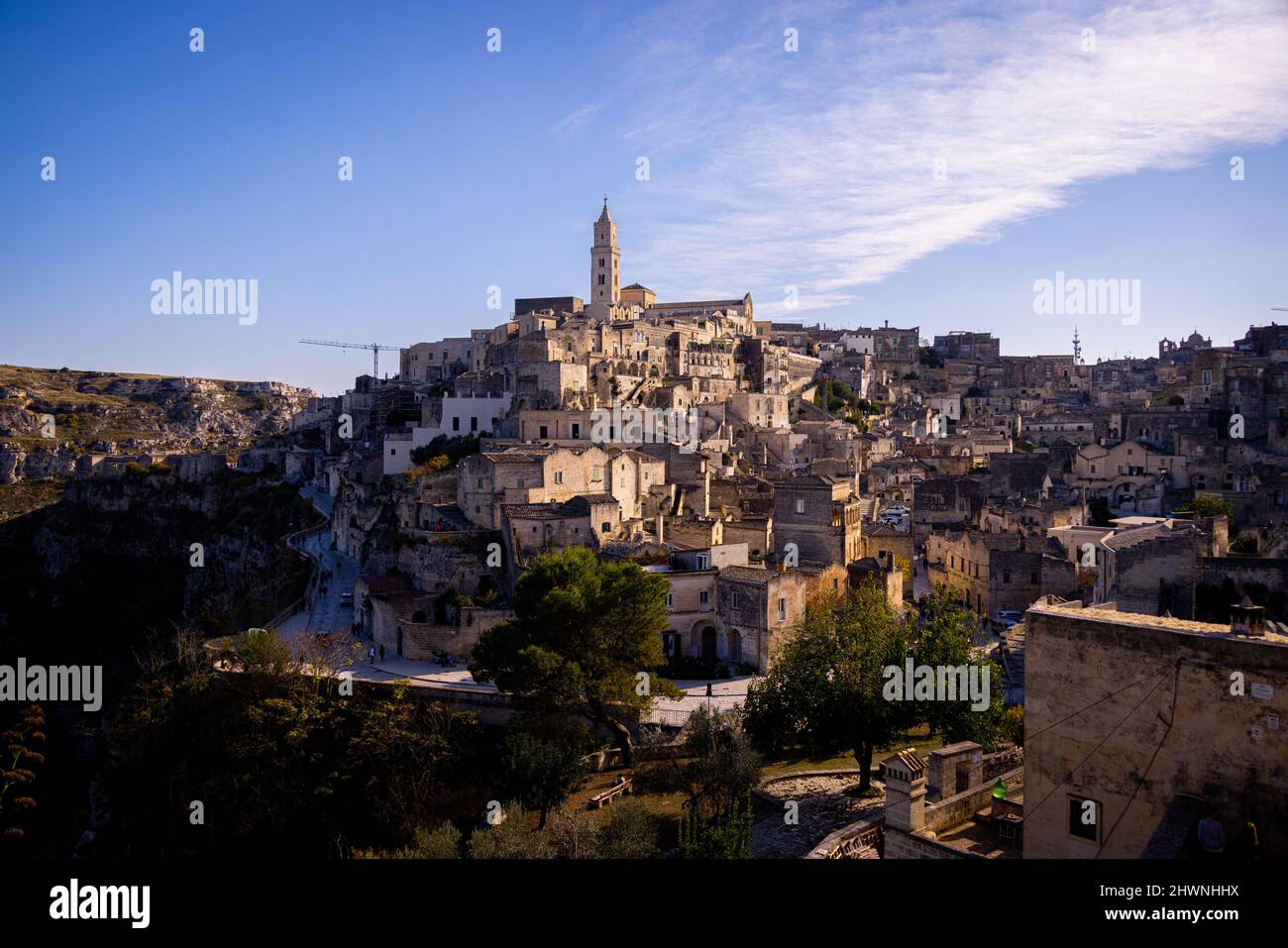 The ancient buildings of Matera in Italy - the cultural capital of ...