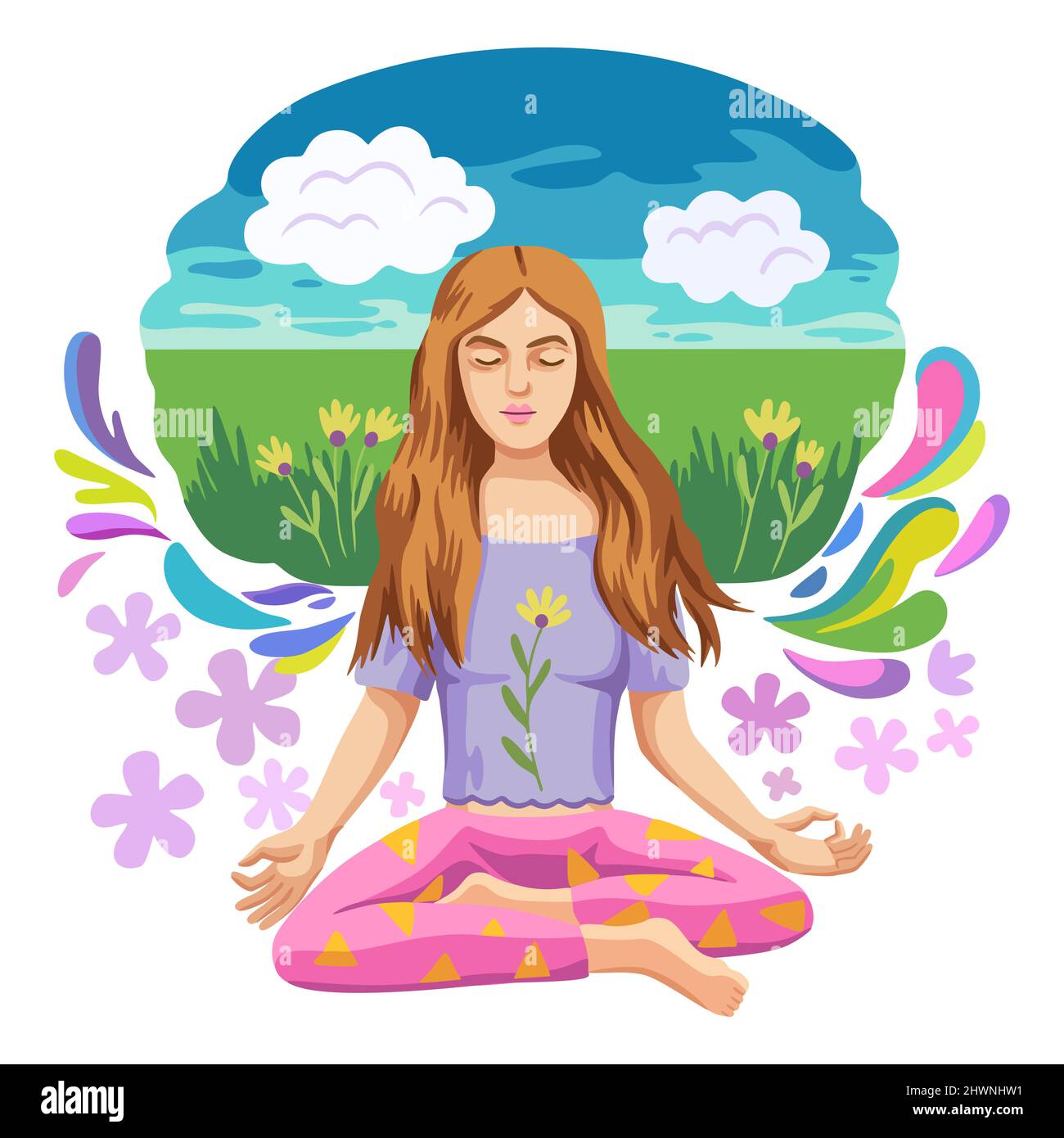 Zen nature Stock Vector Images - Alamy