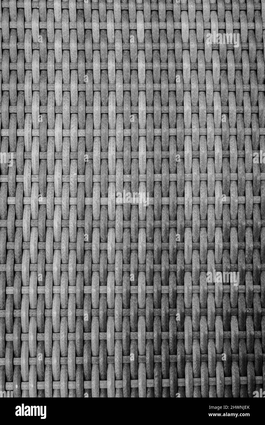 Old rattan texture background Stock Photo - Alamy