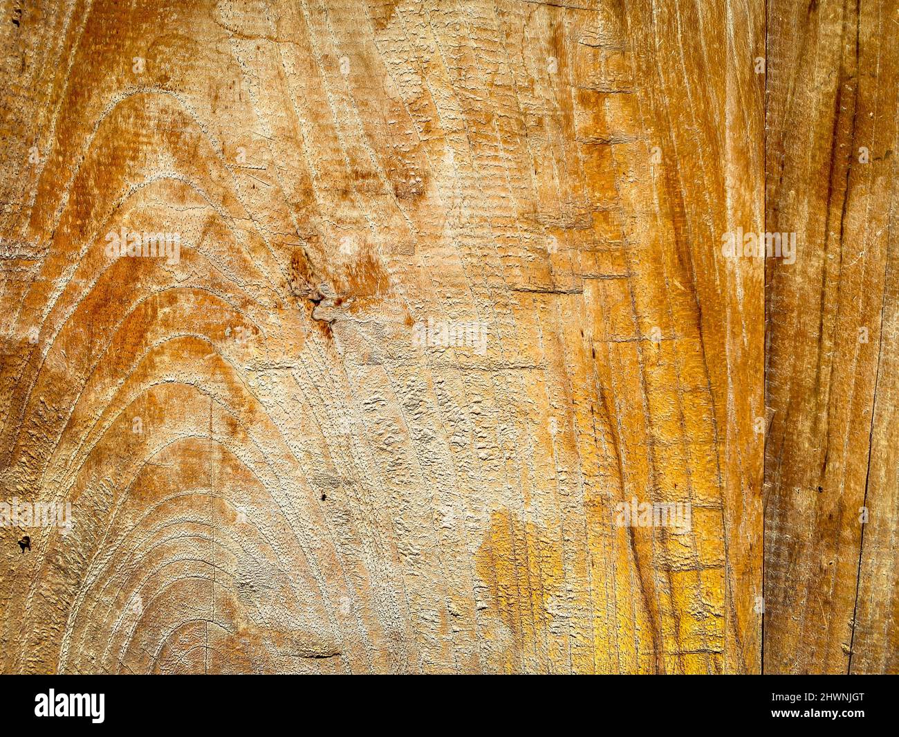 Top view of wood table paneling texture Stock Photo - Alamy